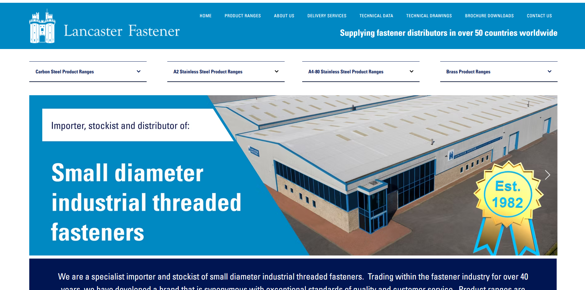 Lancaster Fastener Co Ltd, Morecambe, Lancashire, LA3 3PU