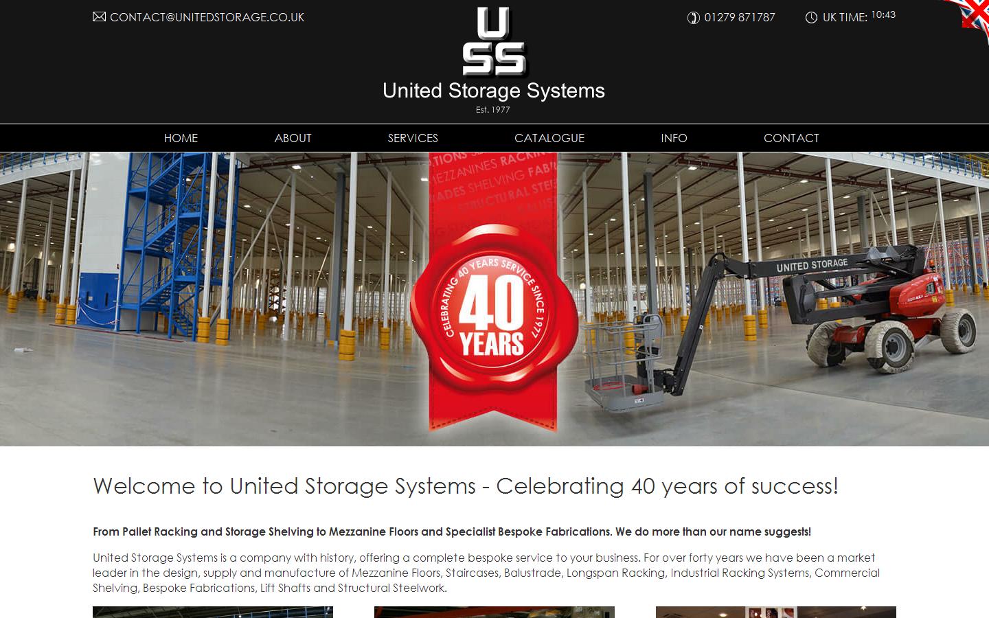 United Storage Systems Ltd, Takeley, Essex , CM22 6QR