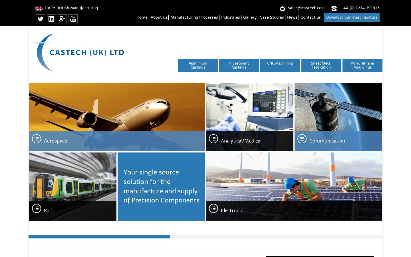 Castech UK Ltd, Bedford, Bedfordshire, MK42 7BT