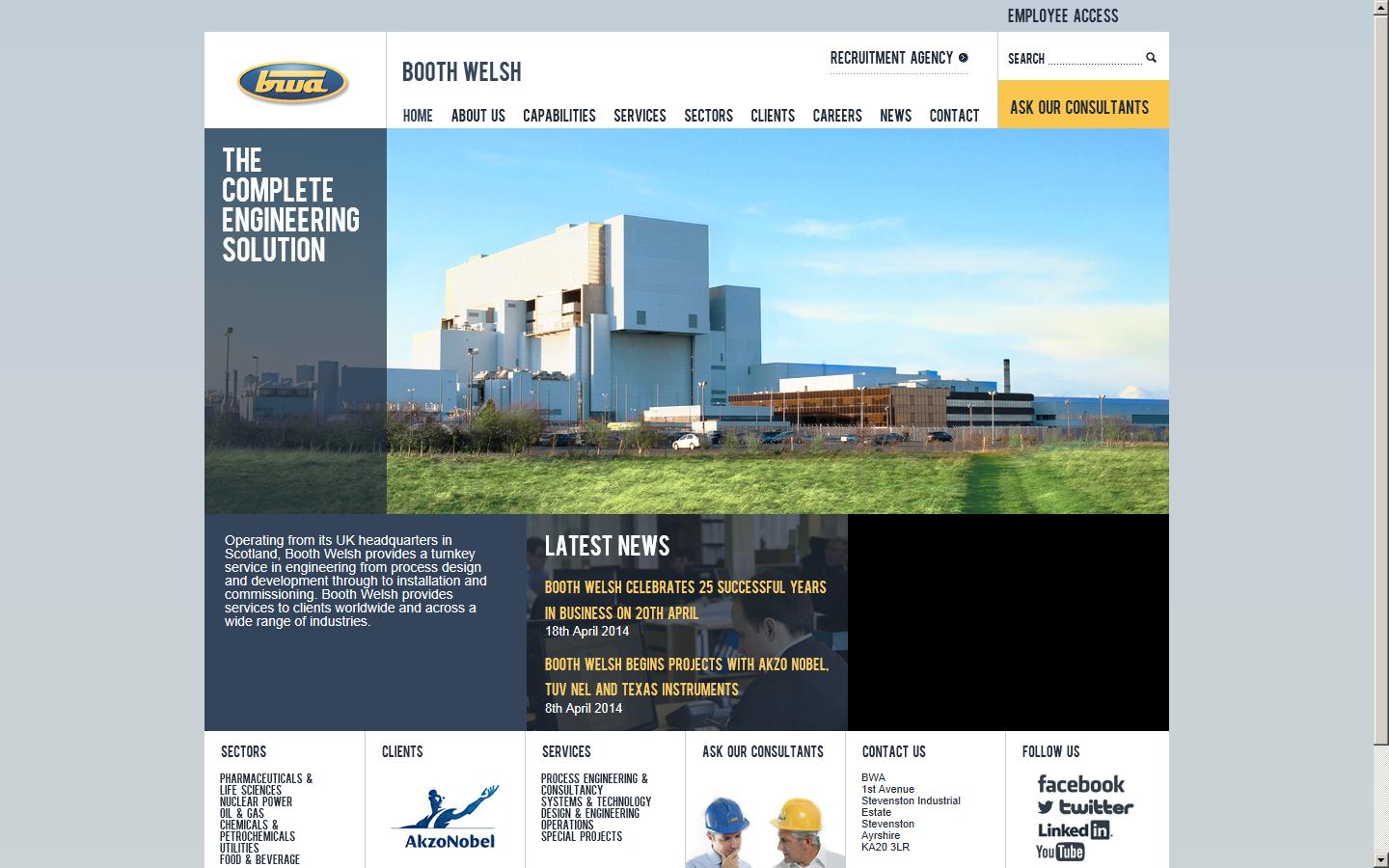 Booth Welsh Automation Ltd, Stevenston, Ayrshire, KA20 3LR