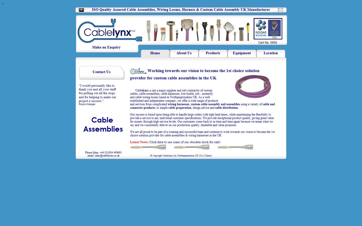 Cablelynx Ltd, Northampton, NN3 6AX