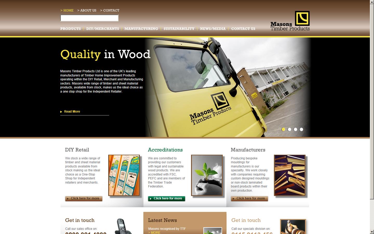 Masons Timber Products Ltd, Nottingham, Nottinghamshire, NG4 2EQ