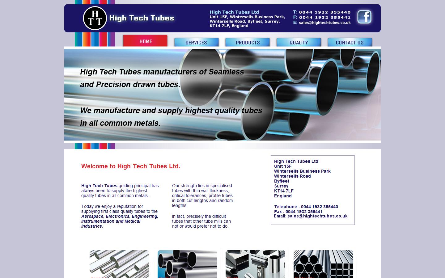 High Tech Tubes Ltd, West Byfleet, Surrey, KT14 7LF
