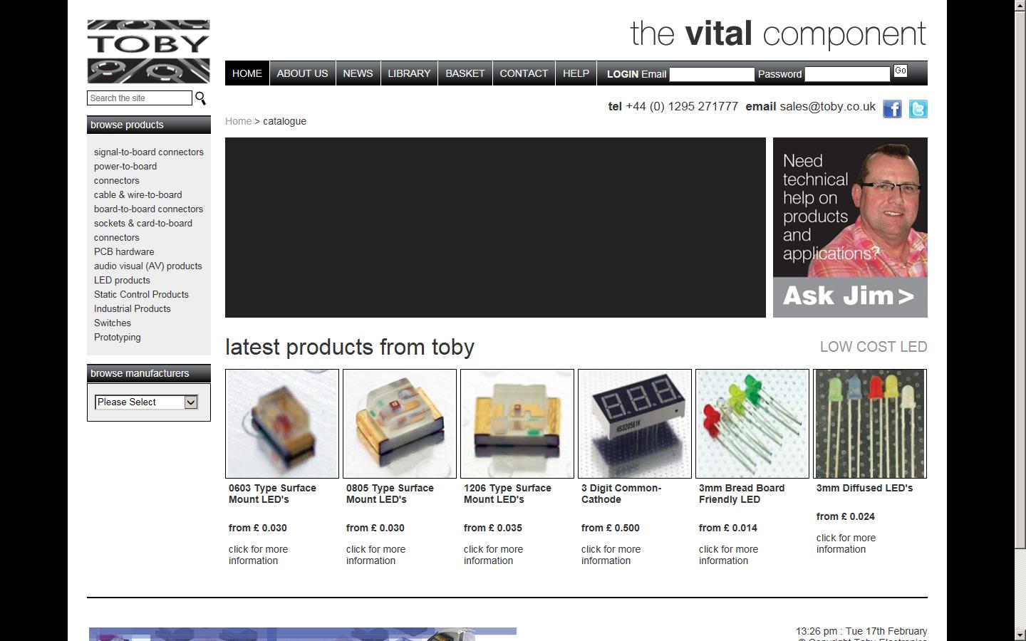 Toby Electronics Ltd, Banbury, Oxfordshire, OX16 1TU