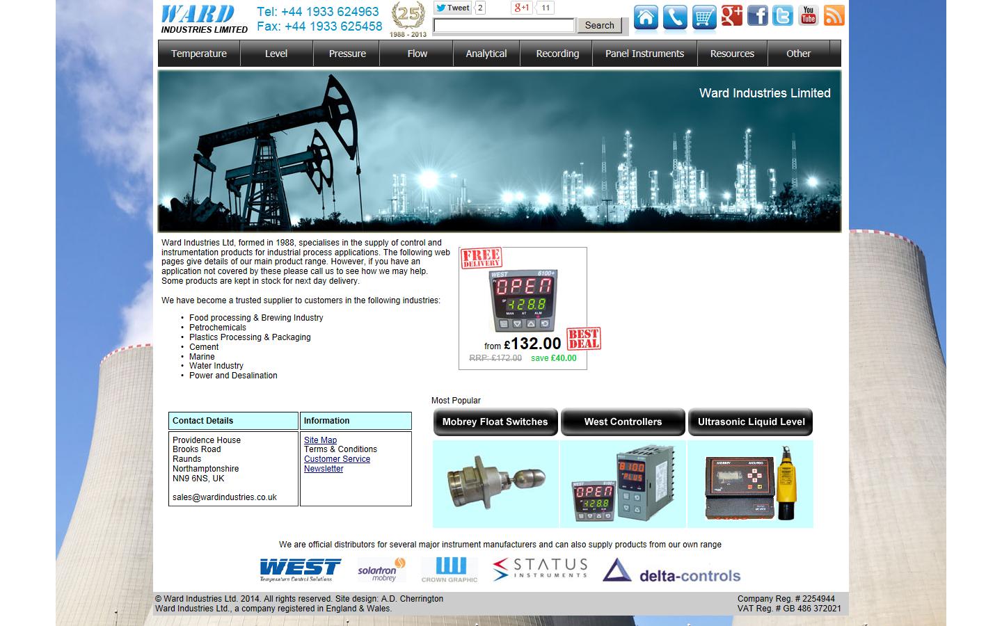 Ward Industries Ltd, Wellingborough, Northamptonshire, NN9 6NS