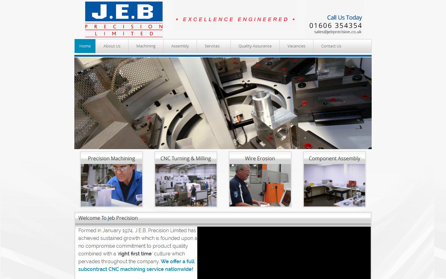 JEB Precision Ltd, Northwich, Cheshire, CW9 7NW