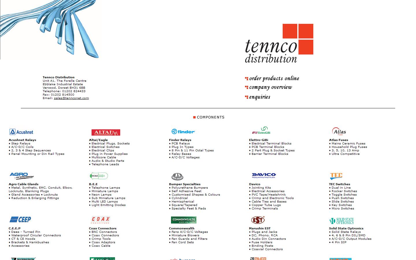 Tennco Distribution Ltd, Verwood, Dorset, BH31 6BB