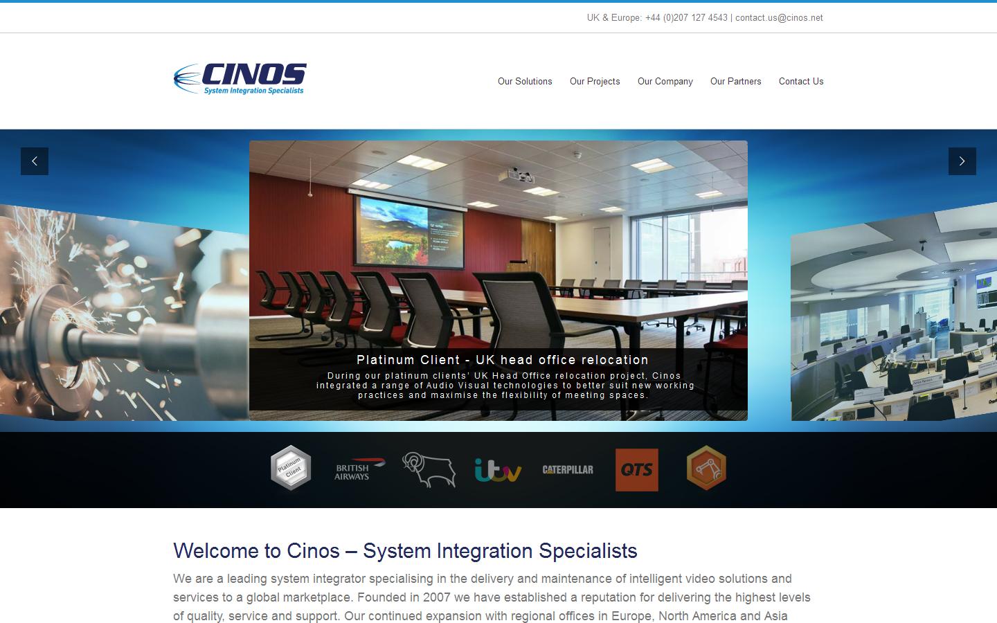 Cinos Ltd, Camberley, Surrey, GU15 3DP