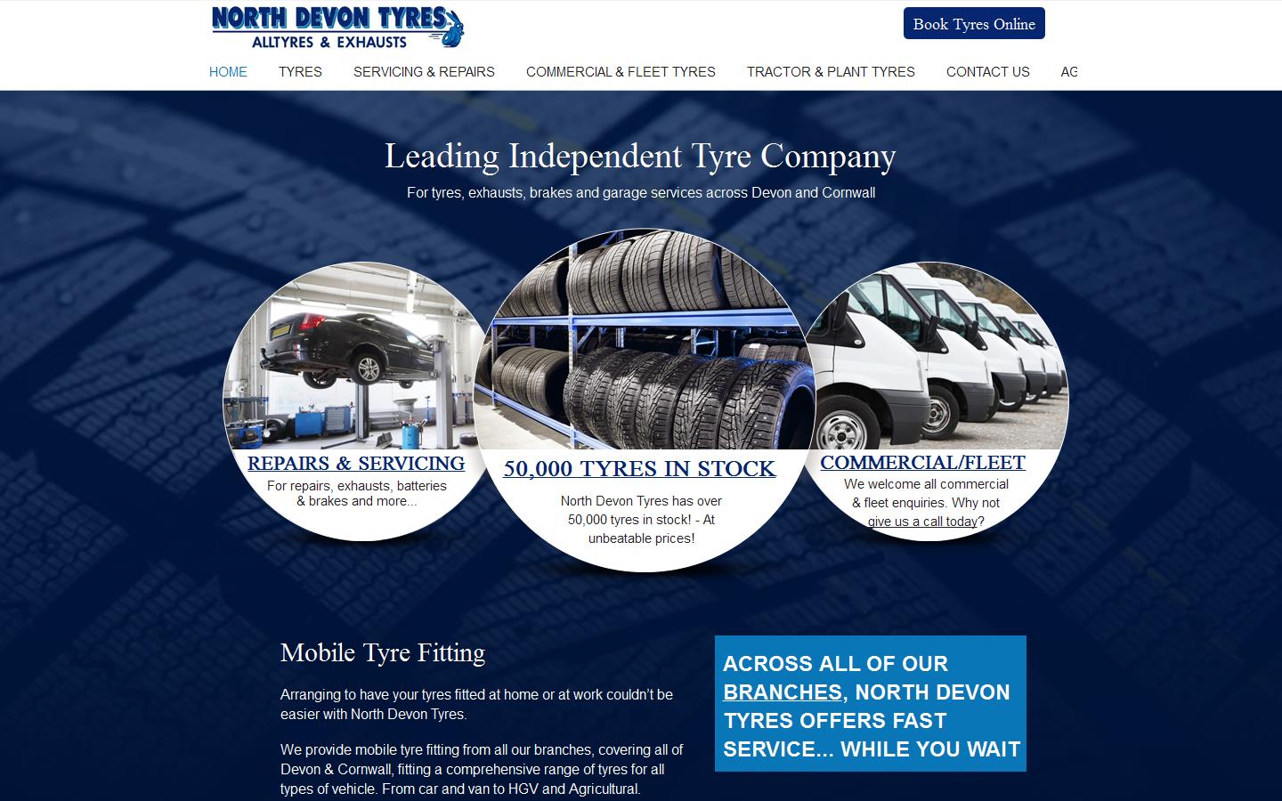 North Devon Tyres, Launceston, Cornwall, PL15 7ED