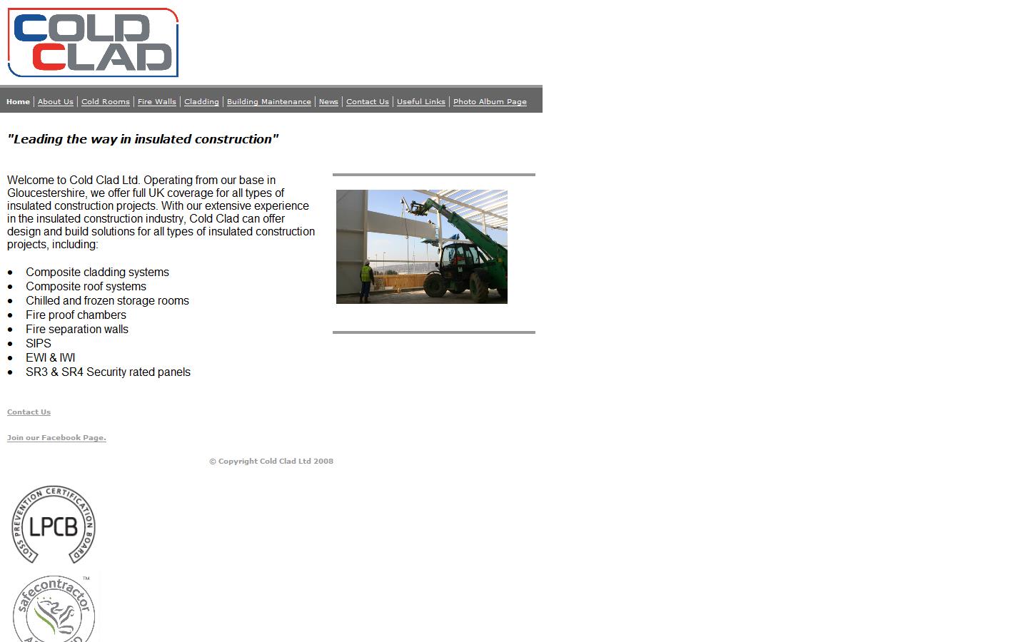 Cold Clad Ltd, Tewkesbury, Gloucestershire, GL20 8HD