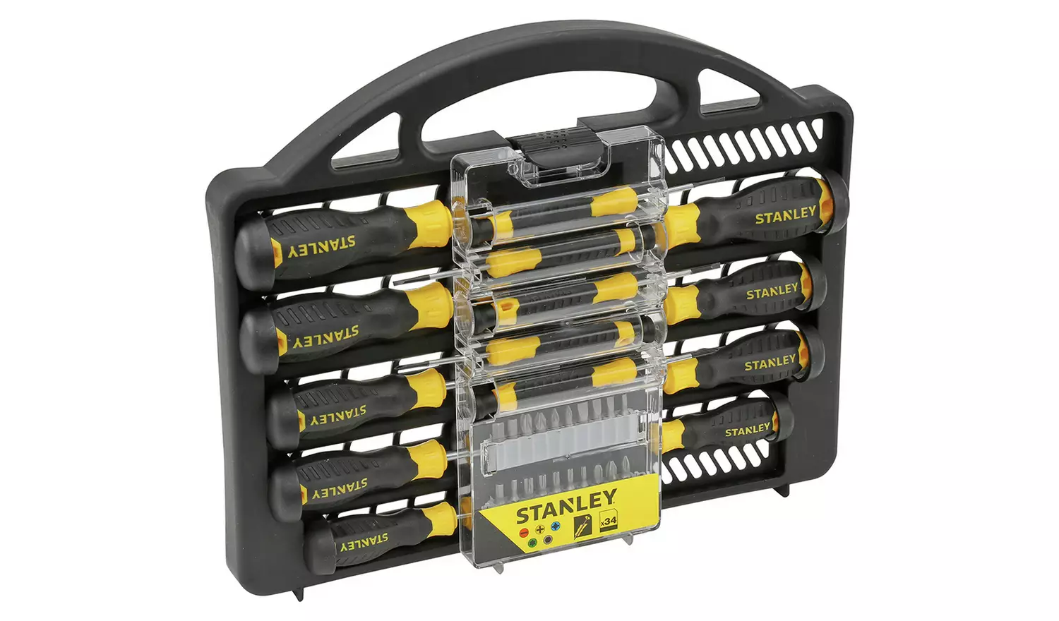 Stanley 100 Piece Drill Bit Set | Open Outlet Limited | Power & Hand Tools Retailer in the UK