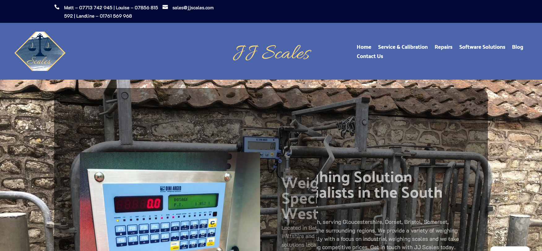 Weighing Solutions | JJ Scales